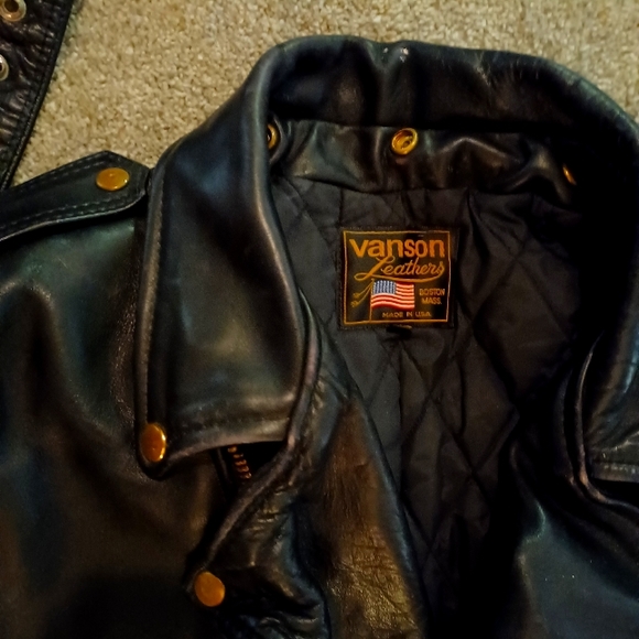 vanson leathers | Jackets & Coats | Vanson Leathers Motorcycle Jacket | Poshmark